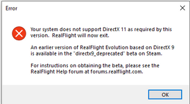 How to use the DirectX 9 version of RealFlight Evolution or RealFlight ...